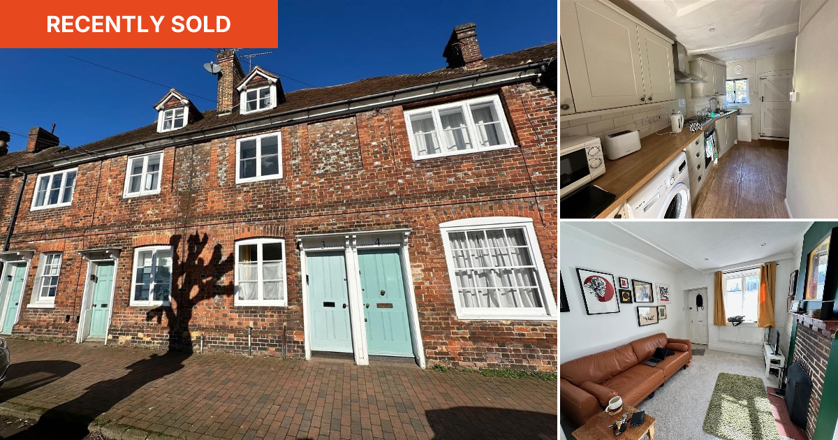 2 bed terraced house for sale in Bartons Cottage, High Street, Brasted ...