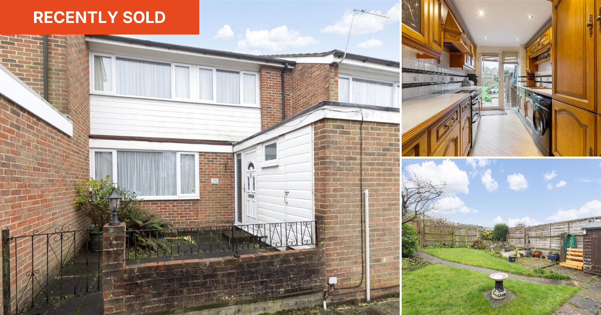 3 bed terraced house for sale in Stalisfield Place, Downe, Orpington ...